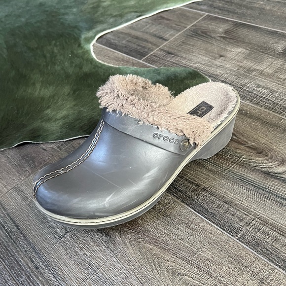 CROCS | Shoes | Crocs Cobbler Eva Wedge Mules | Poshmark